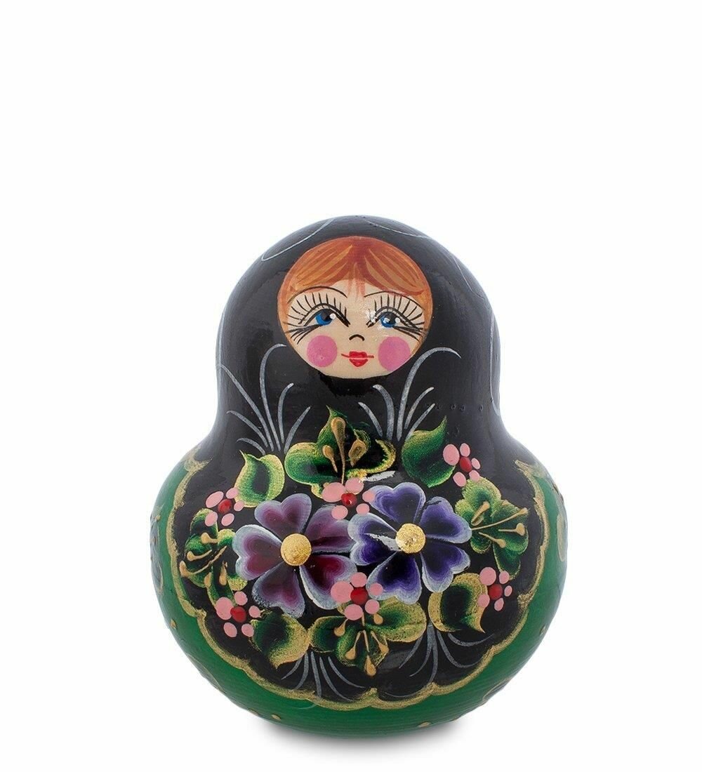 Неваляшка "Маруся" A2179475 Народные промыслы, Дерево липа, краски, лак