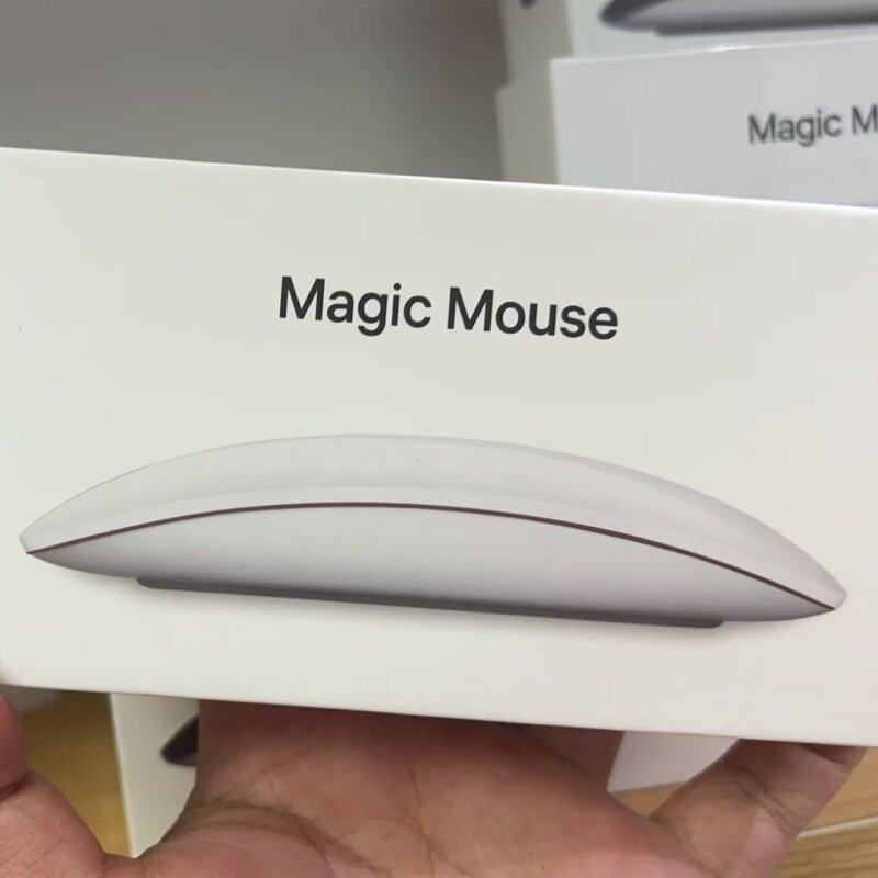 Беспроводная Bluetooth Магическая мышь Magic Mouse, совместимая с Apple MacBook Air, MacBook Pro и iPad,300, коробка,100, false, пластик, white,