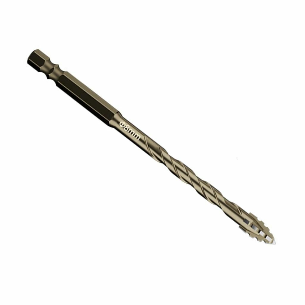 Четырехгранное сверло с зубцами, 8mm