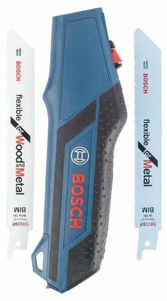 Пила сабельная ручная Bosch с 2 полотнами 2608000495