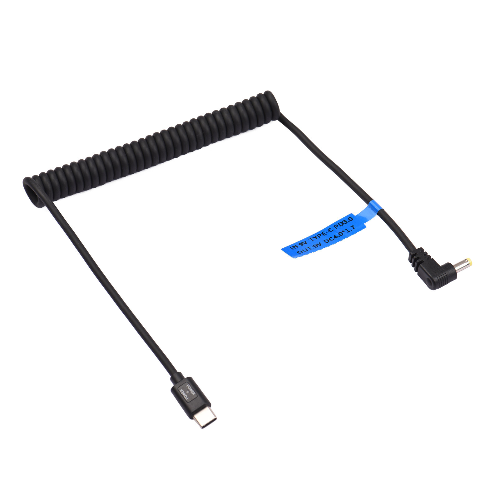 Разъем USB Type-C 9V PD3.0 к разъему 9V DC4.0 *1.7 мм