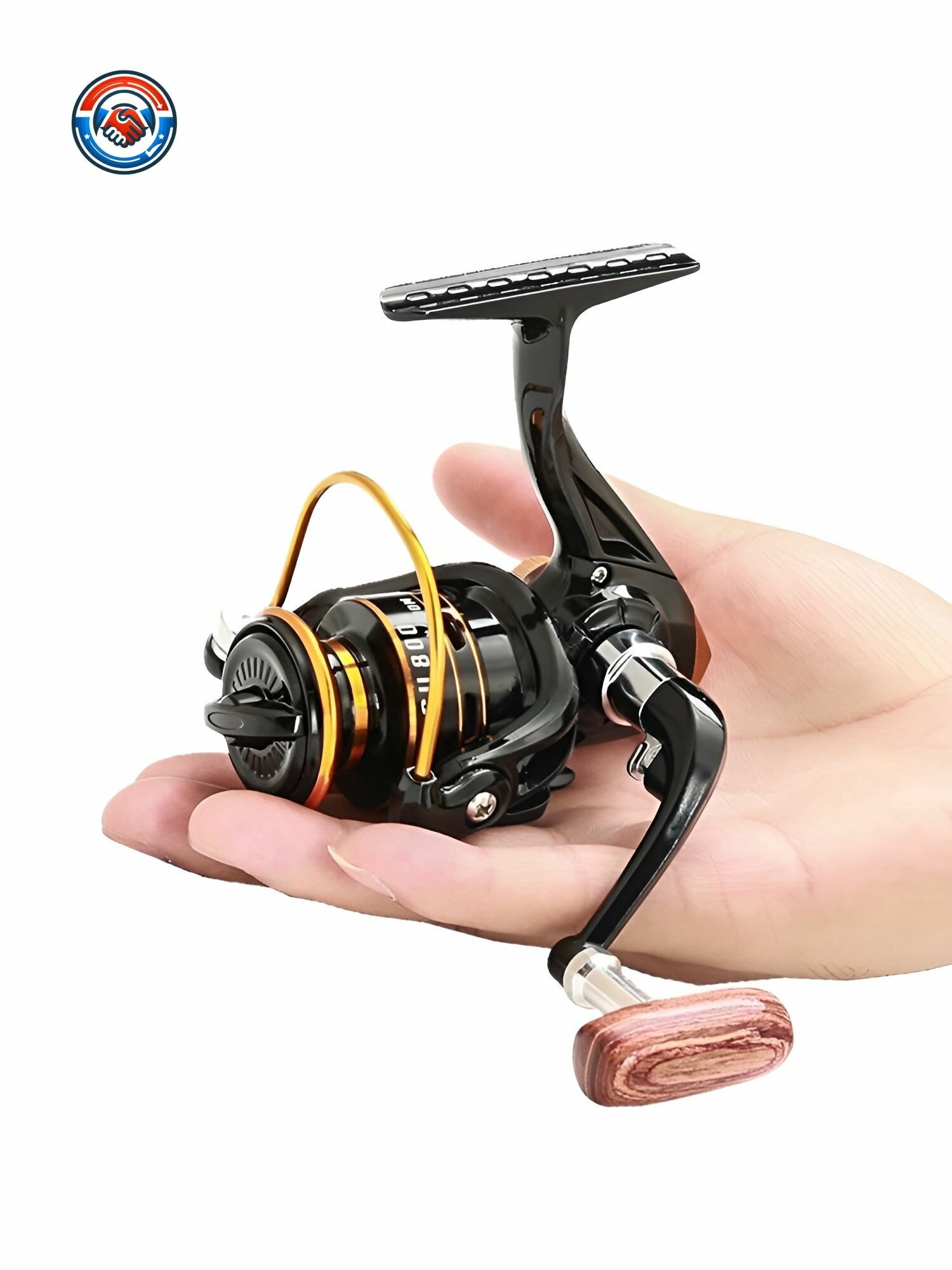 Катушка SU800 для спиннинга и кальмаровой ловли, универсальная безынерционная модель для зимней и летней рыбалки, прочный корпус из сплава и PA66