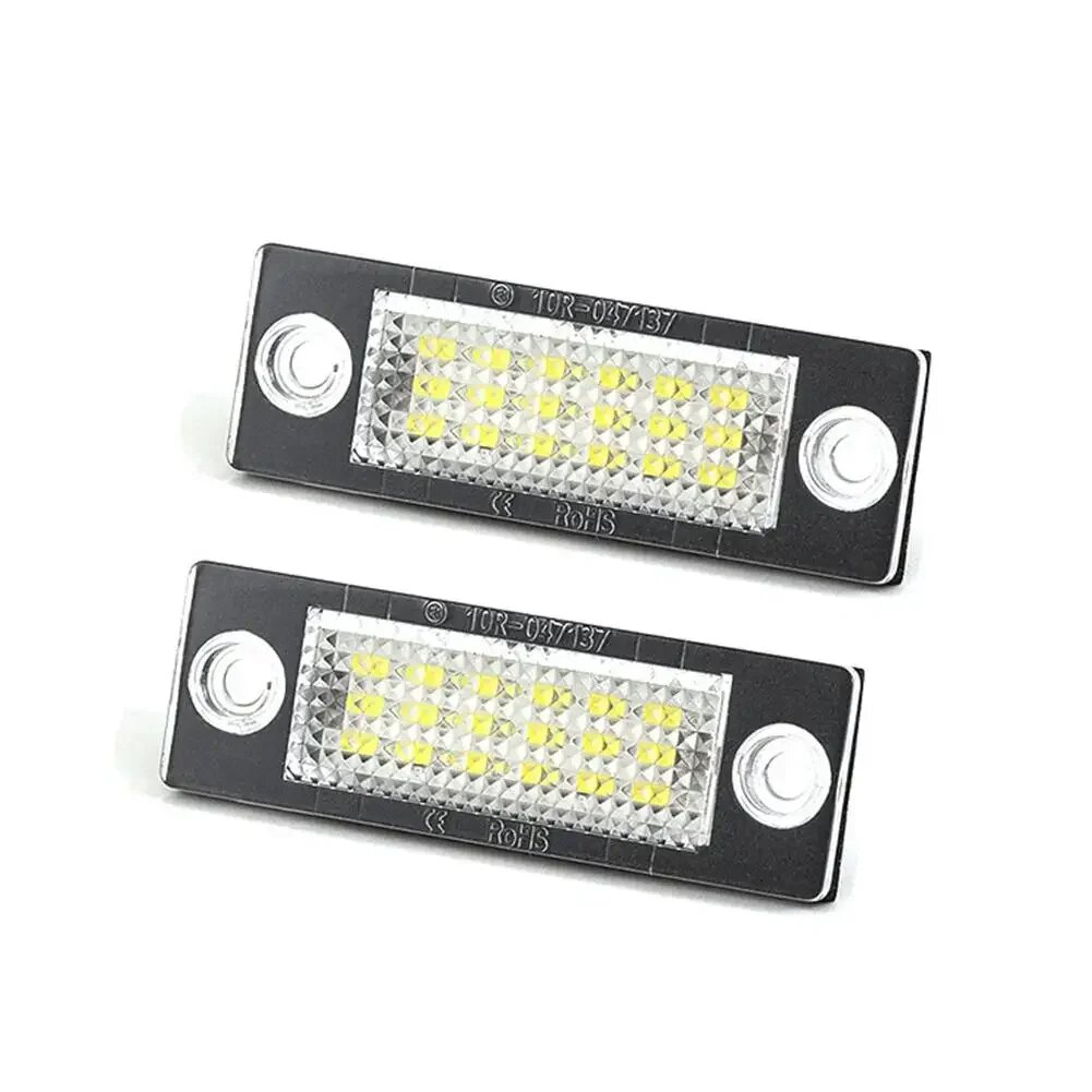 2 шт. автомобильные светодиодные лампы освещения номерного знака для VW Golf Passat B5 Caddy 3 K5 Touran Superb 3U4 Q0F5