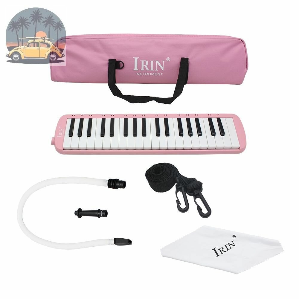 Мелодика IRIN 37 клавиши Розовый