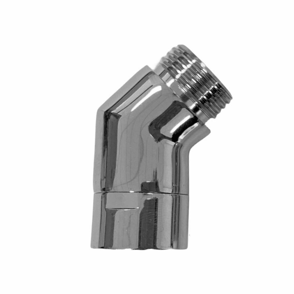 Угловой адаптер для душевой лейки из латуни, B