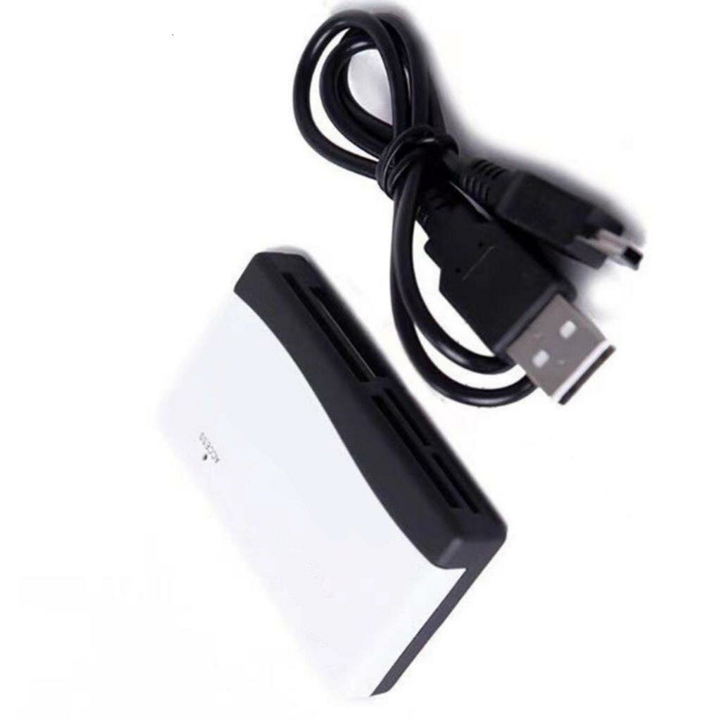 Кардридер 6 в 1 для компьютера, Белый