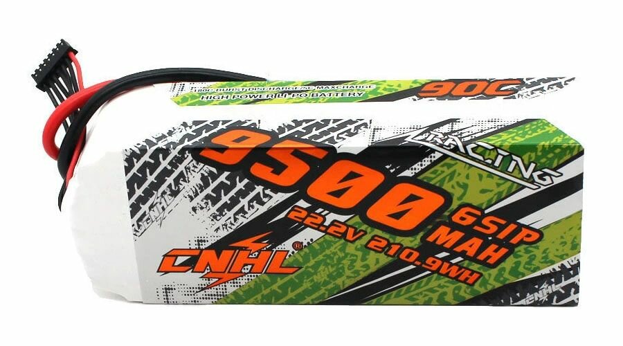 Аккумулятор LiPo CNHL Racing Series 9500мАч 6S 90C XT90 (110463)