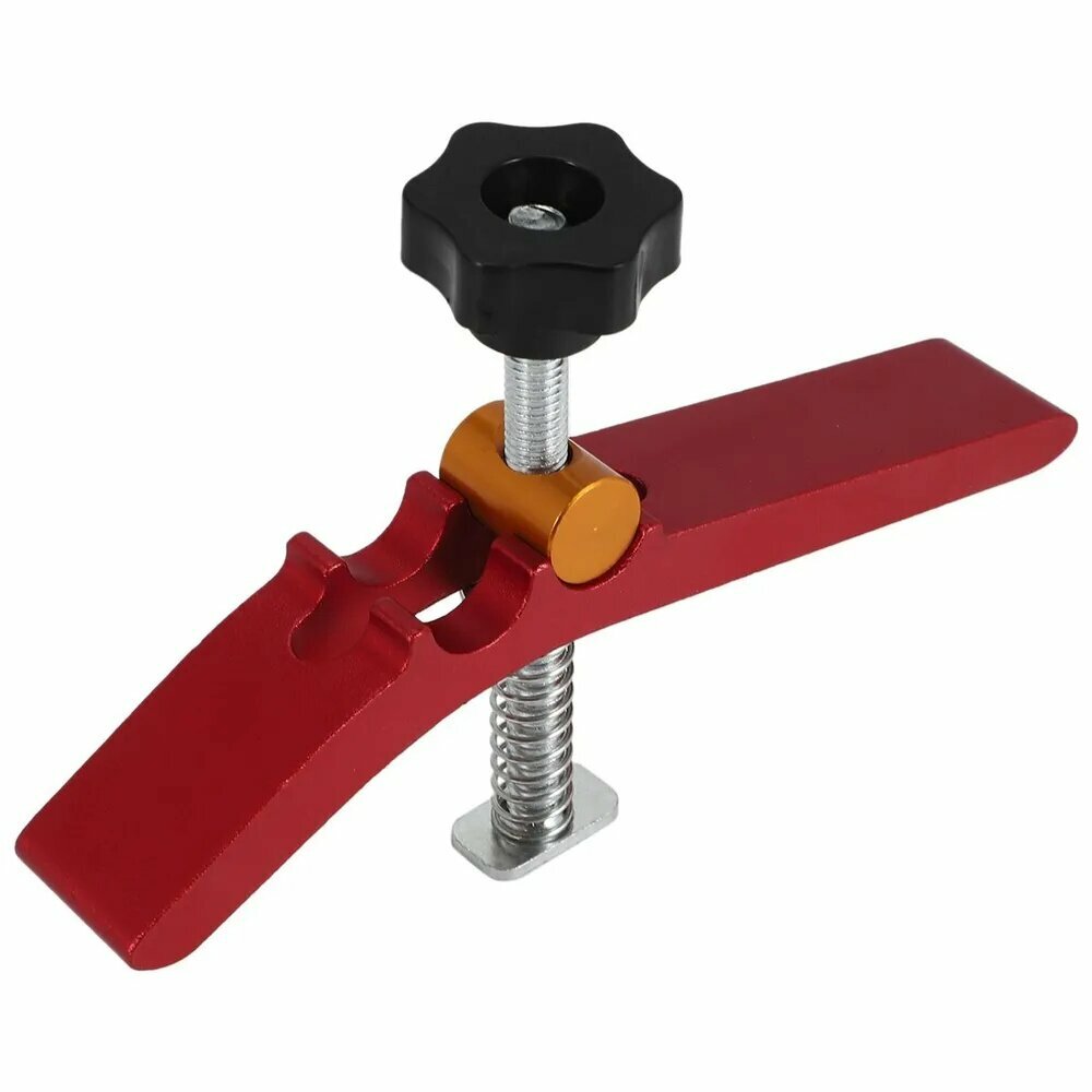 Набор зажимов для деревообработки с Т-образными пазами, алюминиевый стол, верстак, приспособление для крепления по дереву, зажимные блоки, плита B