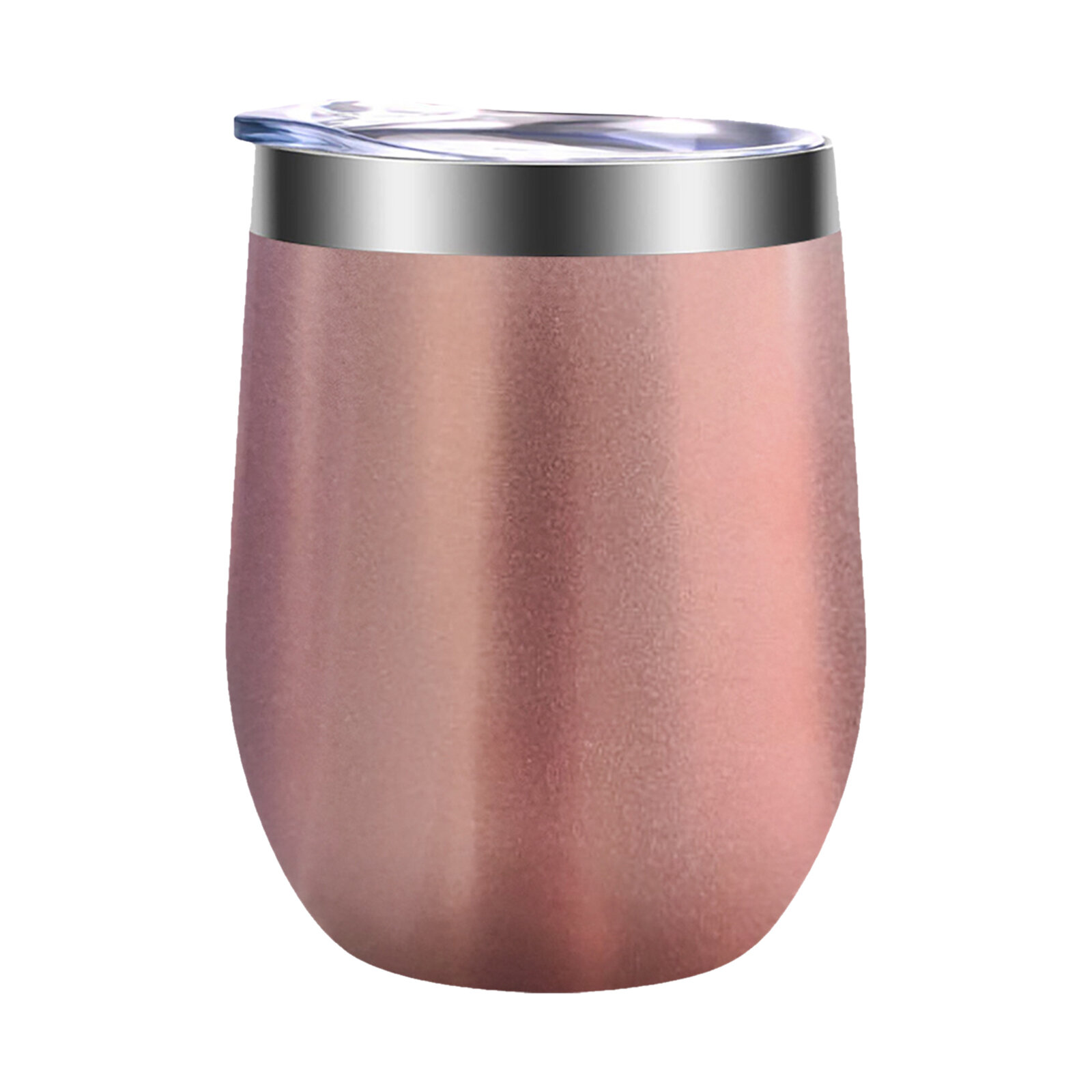 Термокружка 12oz с крышкой Travel Mug из нержавеющей стали многоразовая для дома офиса школы работы походов велосипедных поездок H45104-1 Розовое золото H45104-2 Голубо-зеленый H45104-3 Черный H45104-4 Градиент голубо-зеленый H45104-5 Белый
