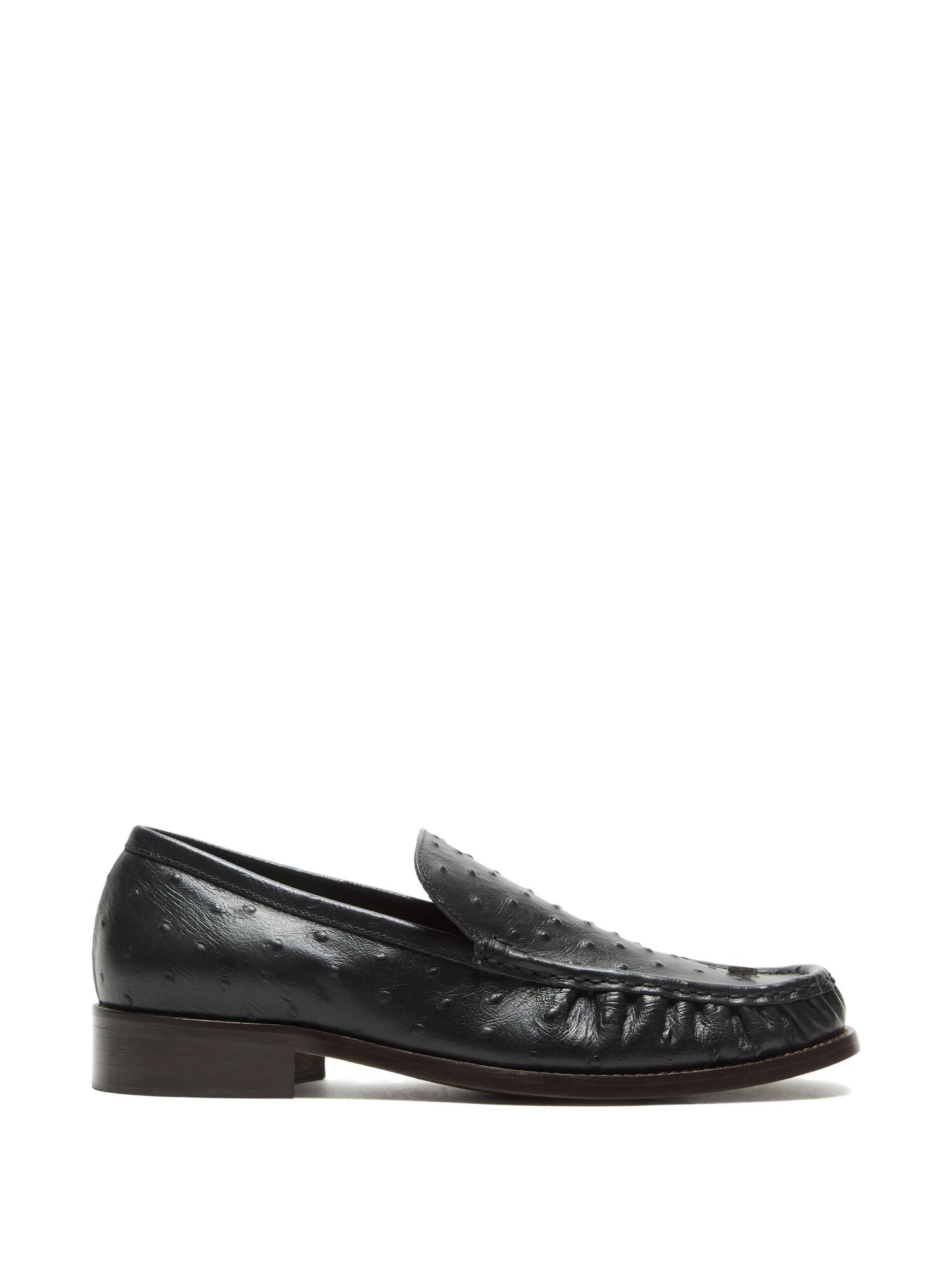 Лоферы Embossed-detail leather loafers