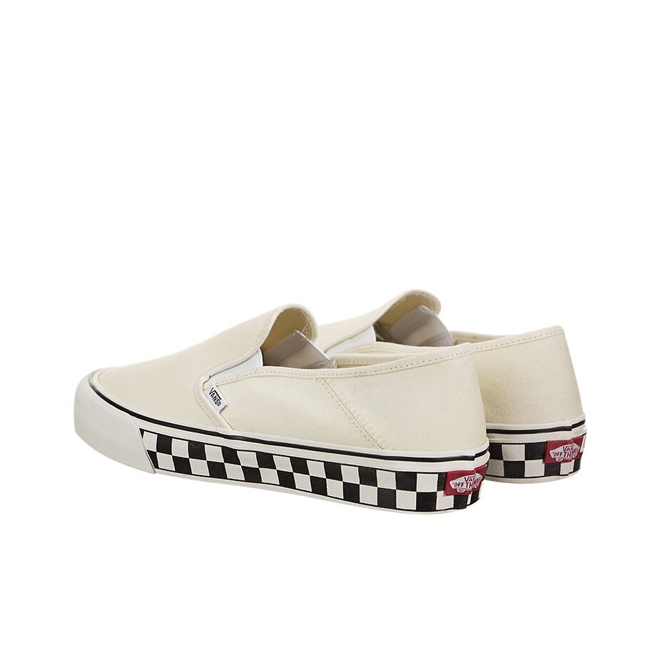 Кроссовки VANS slip-on, размер EU 42 стопа (27CM), белый, — фото 1