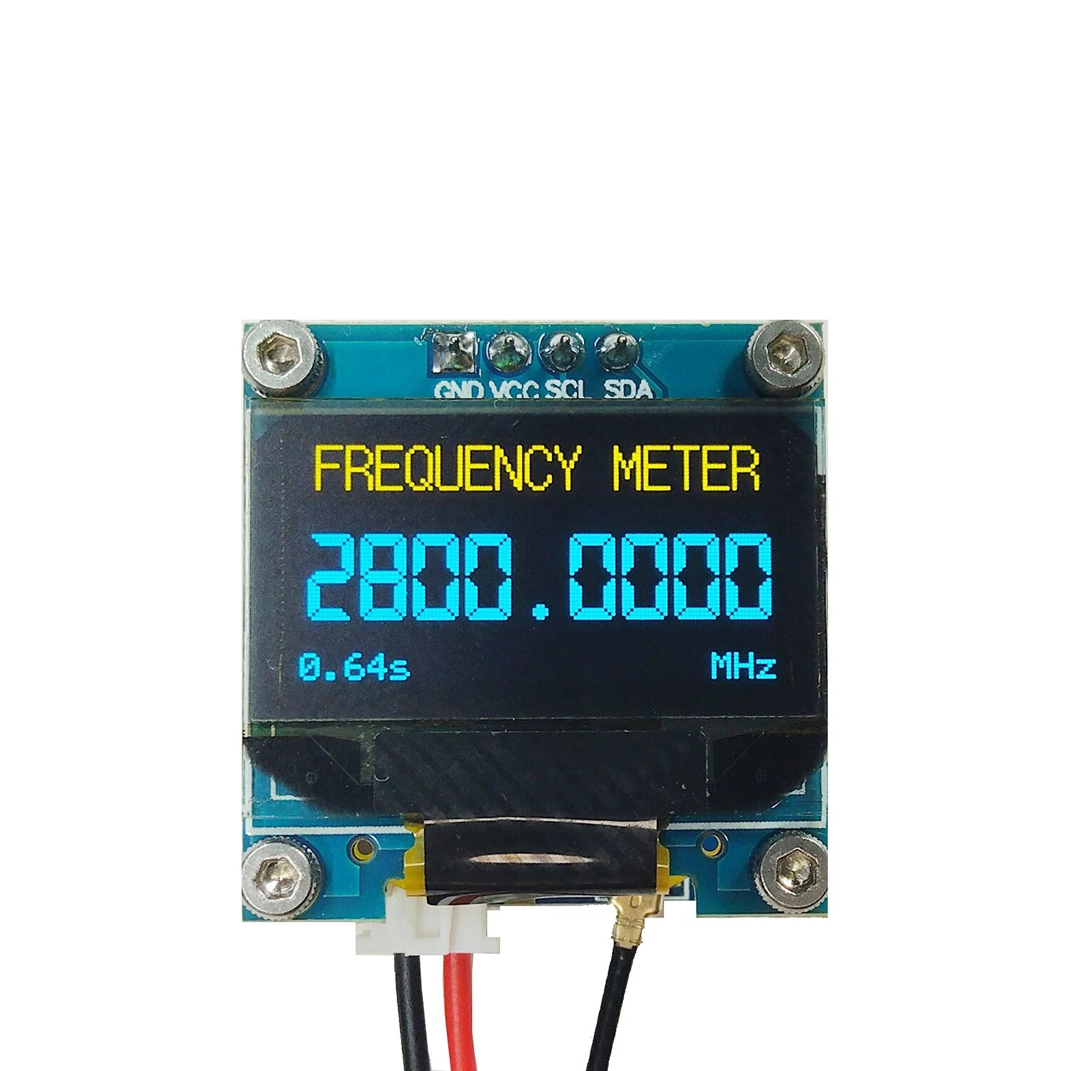 Частотомер DykbRadio PLJ-096OLED-H1 2.7 ГГц OLED