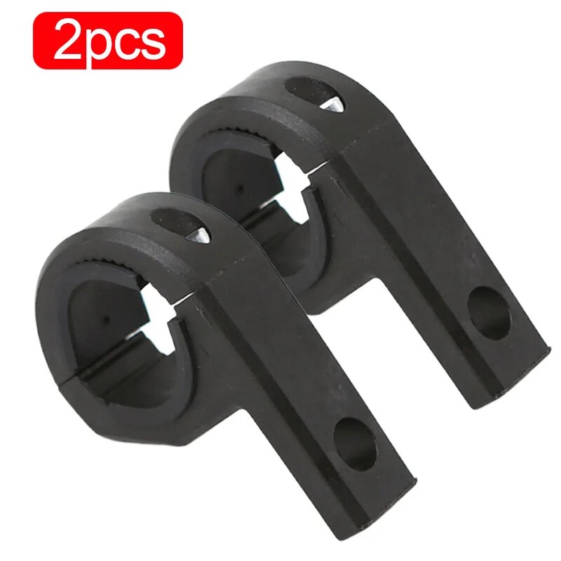 Мотоциклетные светодиодные зажимы для фар, кронштейн, зажим для трубки прожектора, комплект 2pcs
