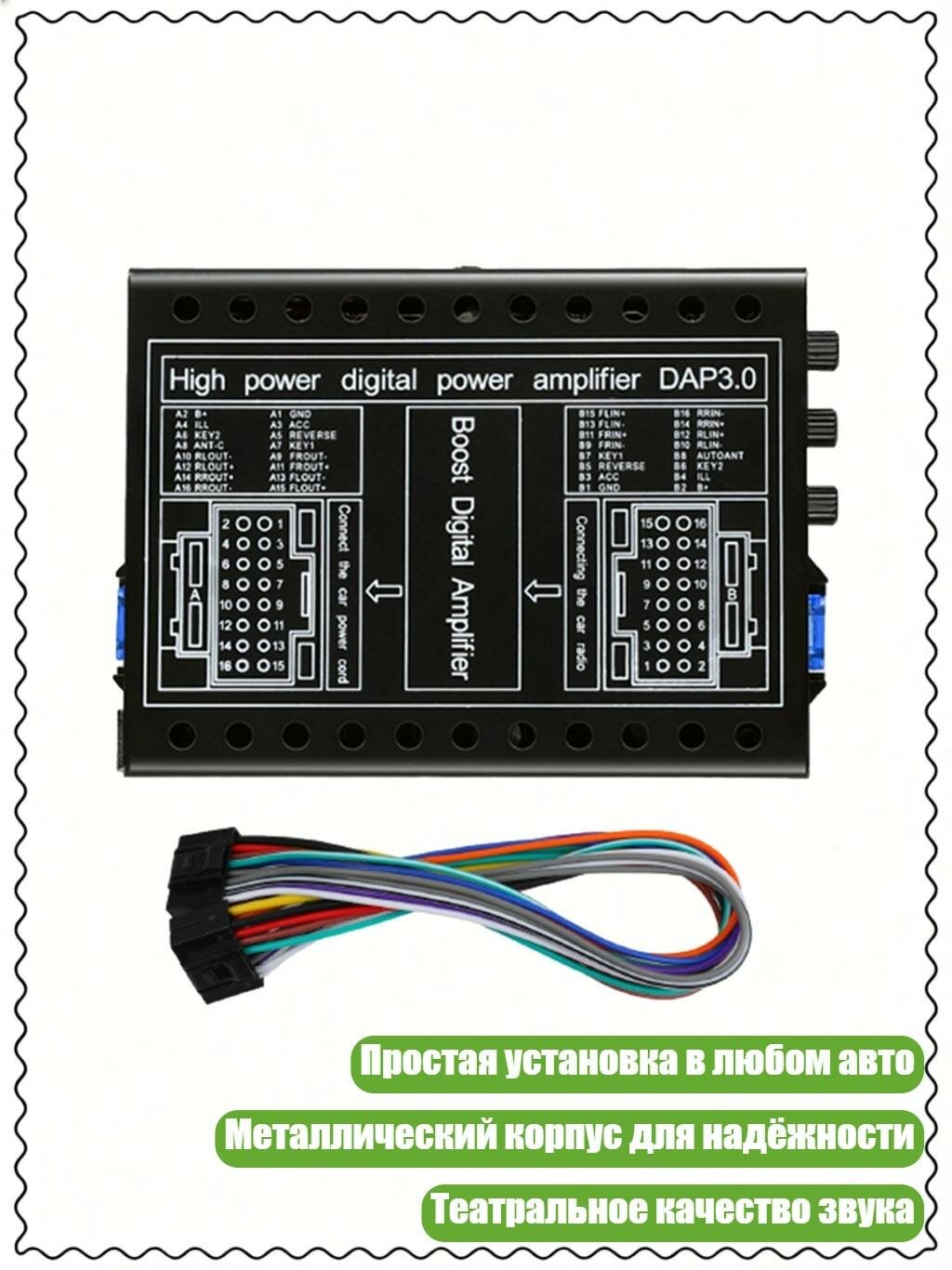 Автомобильный DSP-усилитель