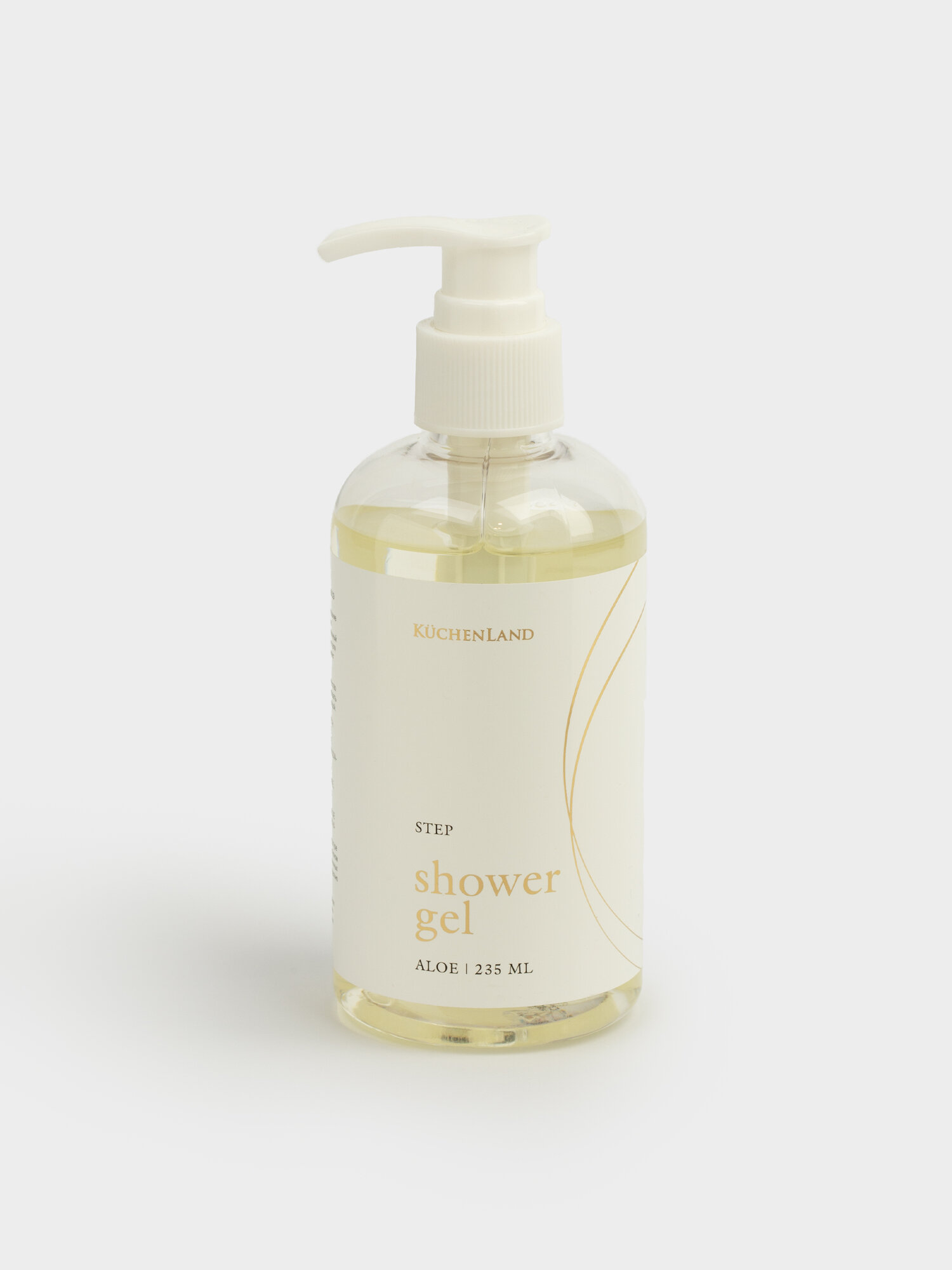Гель для душа, 235 мл, увлажняющий, Алоэ, Step, Kuchenland, Kuchenland