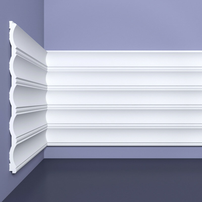 Стеновая панель 2000х14х200 мм DD-0099СП04/2 3D под покраску реечная из дюрополимера