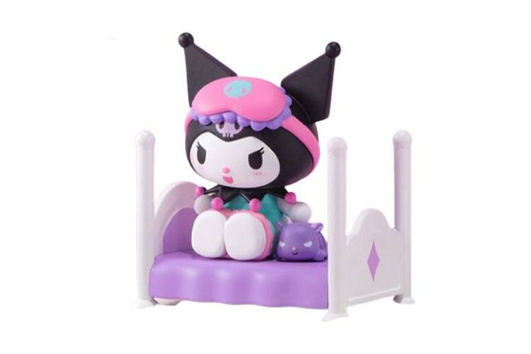 Коллекционная фигурка унисекс POP MART Sanrio/Kuromi Sweetheart Mystery Boxes, Confirmed-Bedtime Whispers (Open)