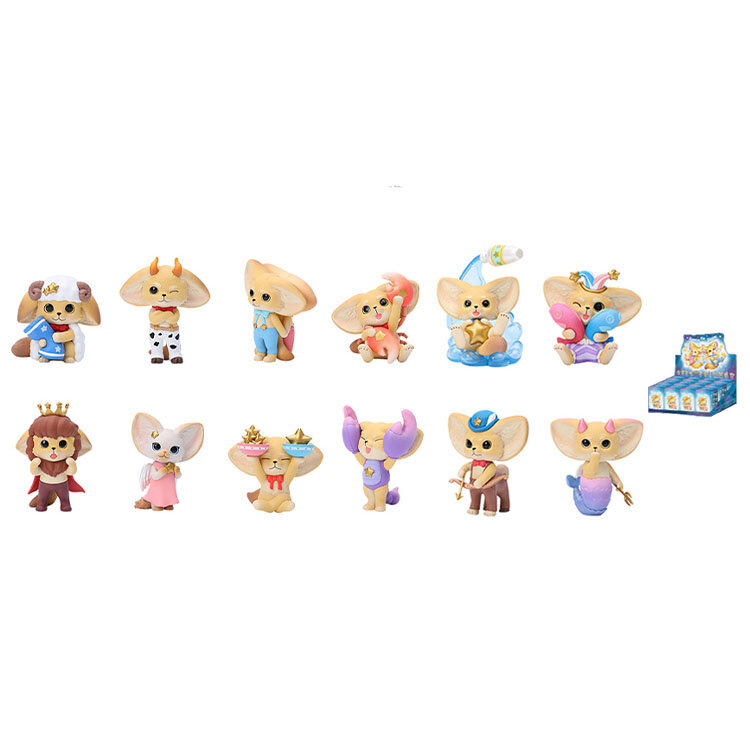 Конструктор POP MART Kenneth Little Fox Constellation Mystery Box, Whole Set 12 шт, ассорти