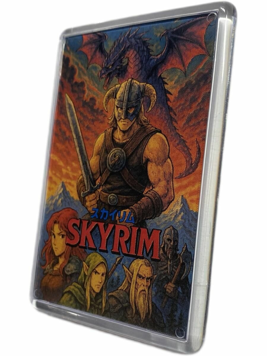 Магнит на холодильник "TES 5 Skyrim" "Скайрим" №54