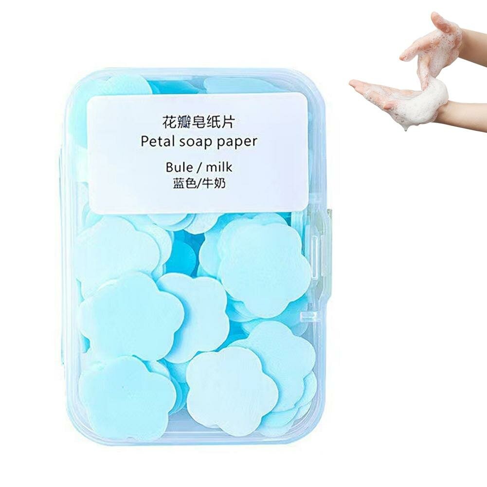 Портативные одноразовые мыльные таблетки для мытья рук