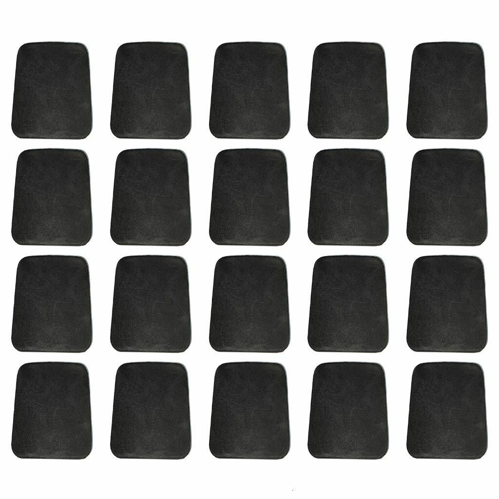 20 шт, нескользящие коврики для стиральной машины, коврики для столов и стульев-квадратные