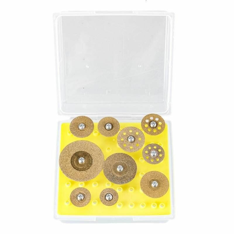 Алмазный отрезной диск для дрели, Золото