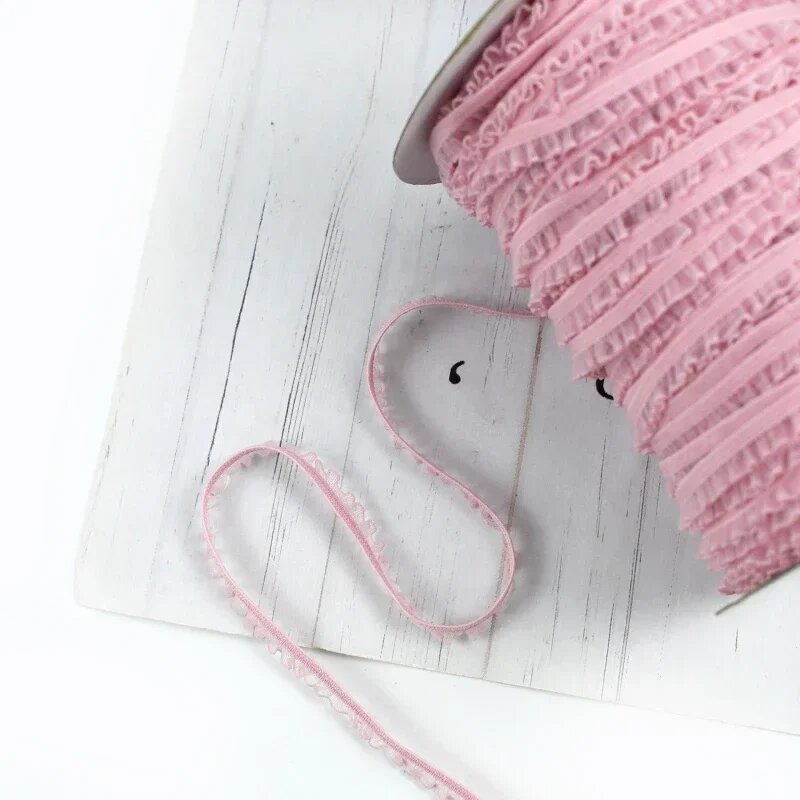 10/20 метров, 6 мм, собранная эластичная веревка, кружевная отделка, банты, платье, декоративные резинки, нижнее белье, ремень для бюстгальтера, эластичная лента, аксессуары