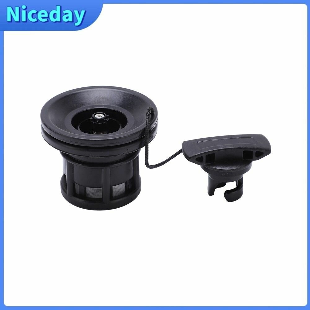 Шлюпочный воздушный клапан, для надувной лодки, черный