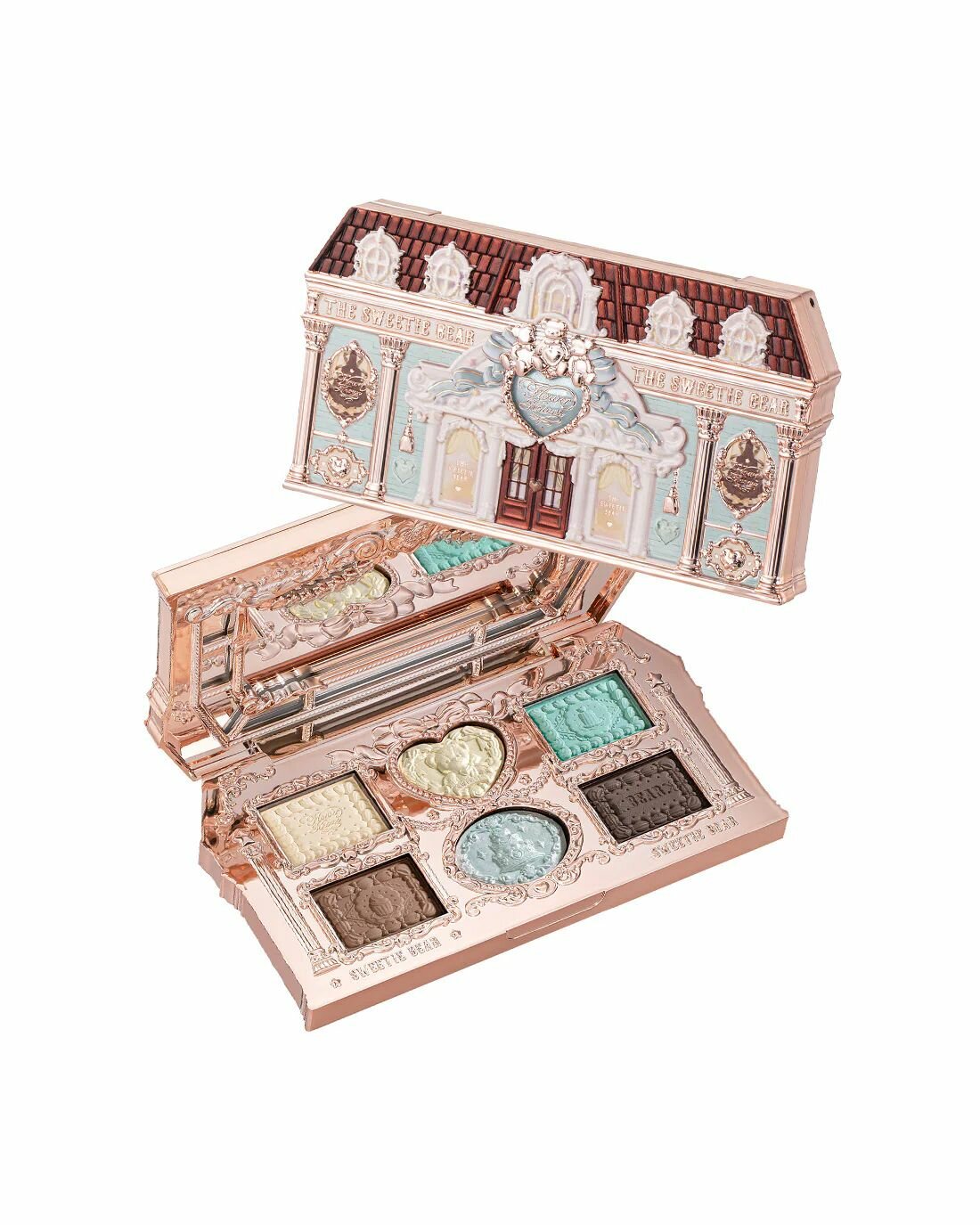Палетка теней Flower knows The Sweetie Bear 03 Mint Chocolate