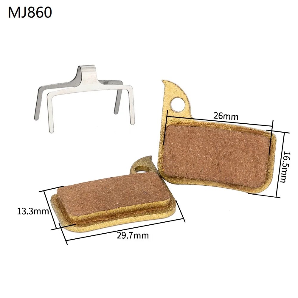 Тормозные колодки дисковые ZTTO MJ-860