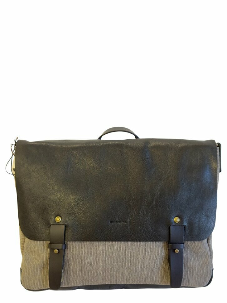 Сумка для ноутбука и документов Chiarugi 854002 black/grey Черный
