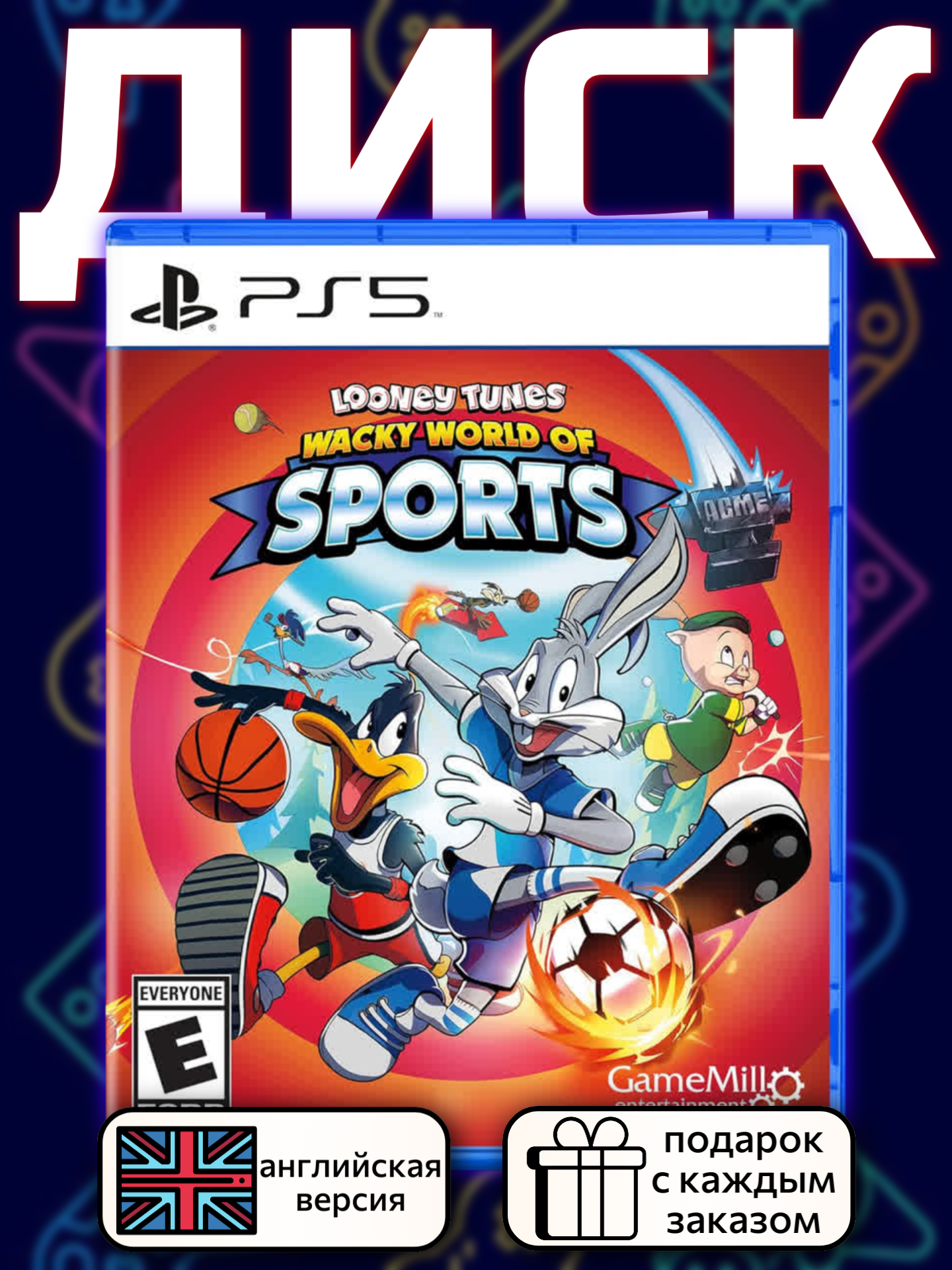 Игра Looney Tunes: Wacky World of Sports, для PlayStation 5, английская версия