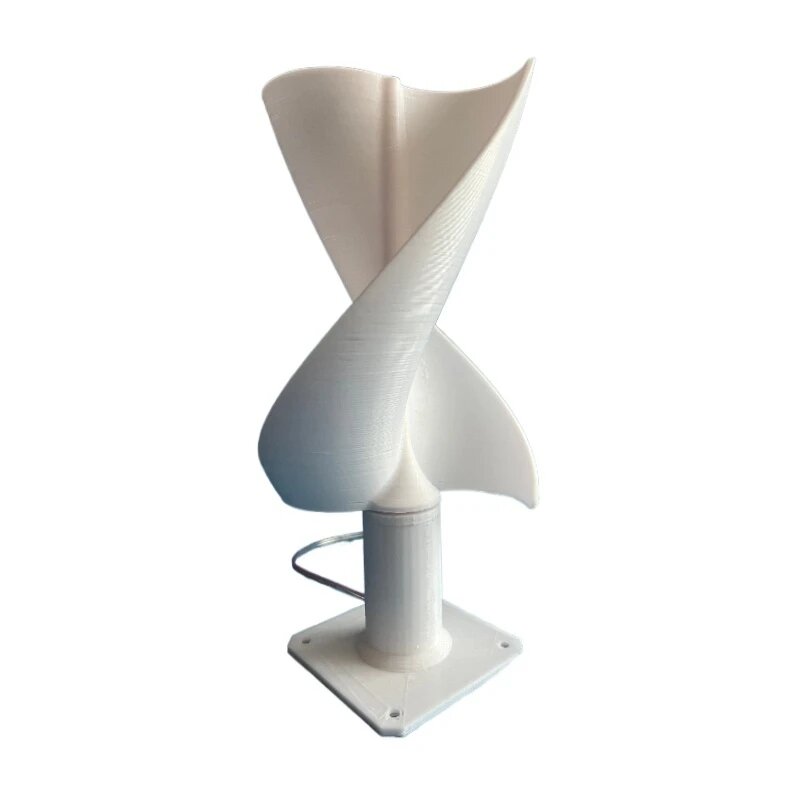 Вертикальный ветрогенератор 20 Вт белый