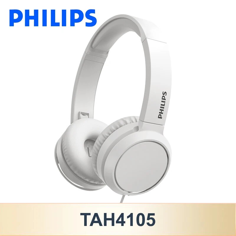 Philips TAH4105 Проводные Наушники White