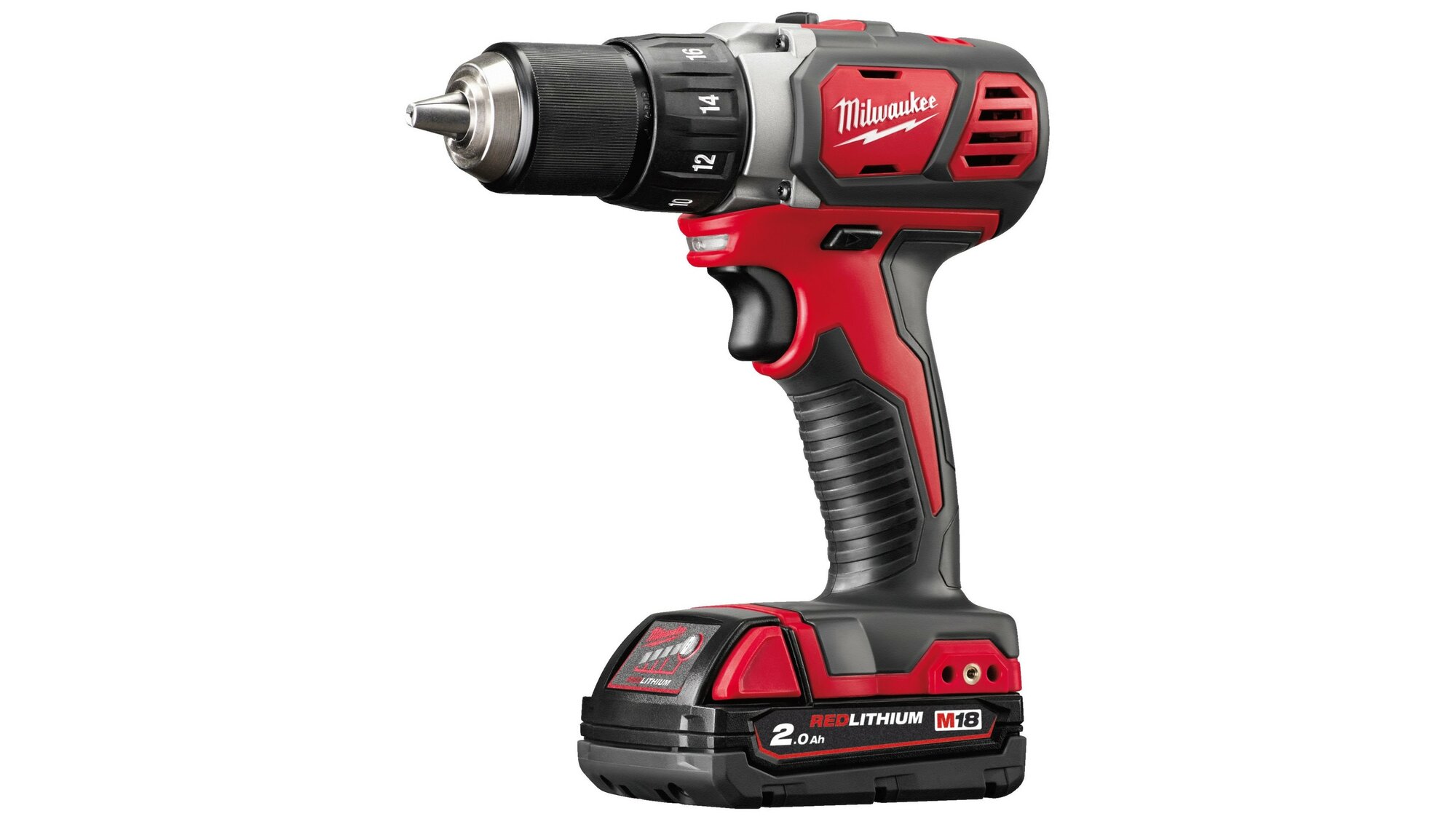 Аккумуляторная дрель-шуруповерт Milwaukee M18 BDD-202C 4933443555