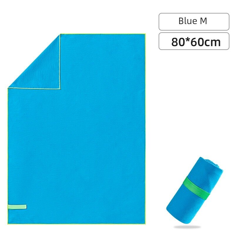 Быстросохнущее банное полотенце, особо впитывающее полотенце для плавания, спорта для взрослых, портативное полотенце