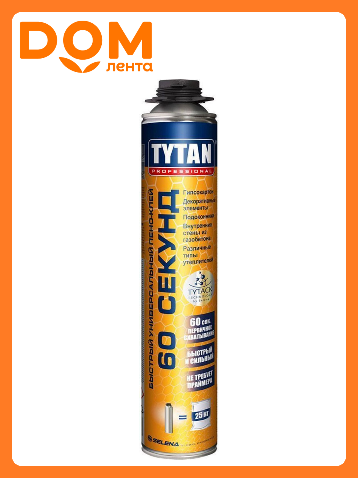 Клей полиуретановый TYTAN 60 Секунд 750 мл