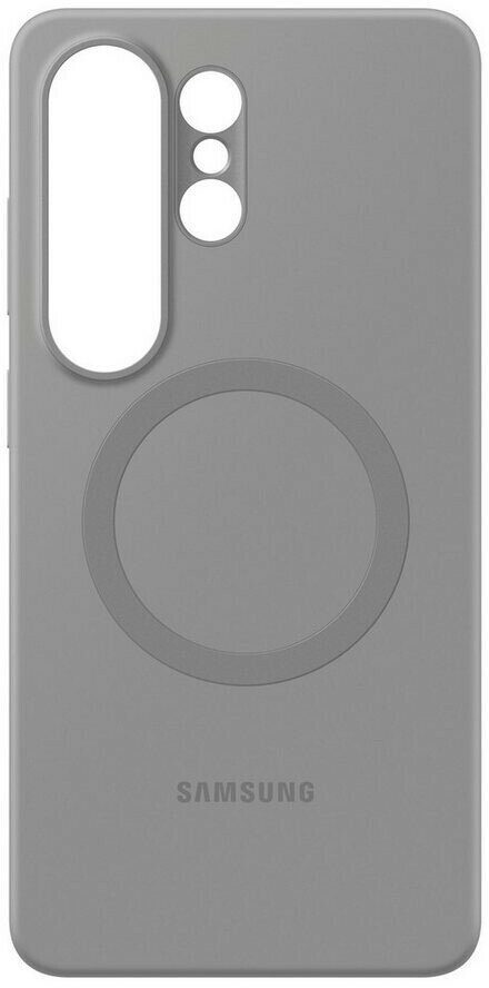 Чехол силиконовый Samsung Silicone Magnet Case, для Samsung Galaxy S26 Ultra, серый