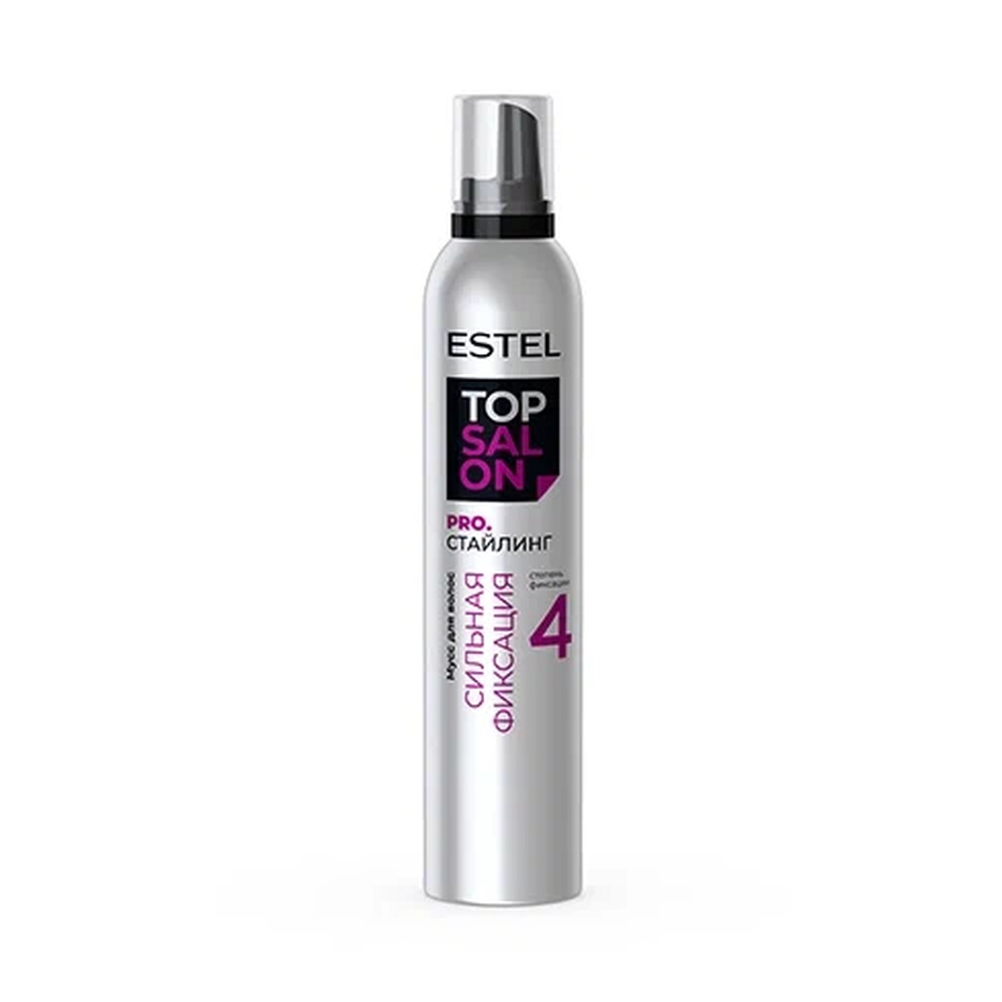 Мусс для волос ESTEL TOP SALON PRO. Стайлинг сильная фиксация 350 мл ETS/M4/350
