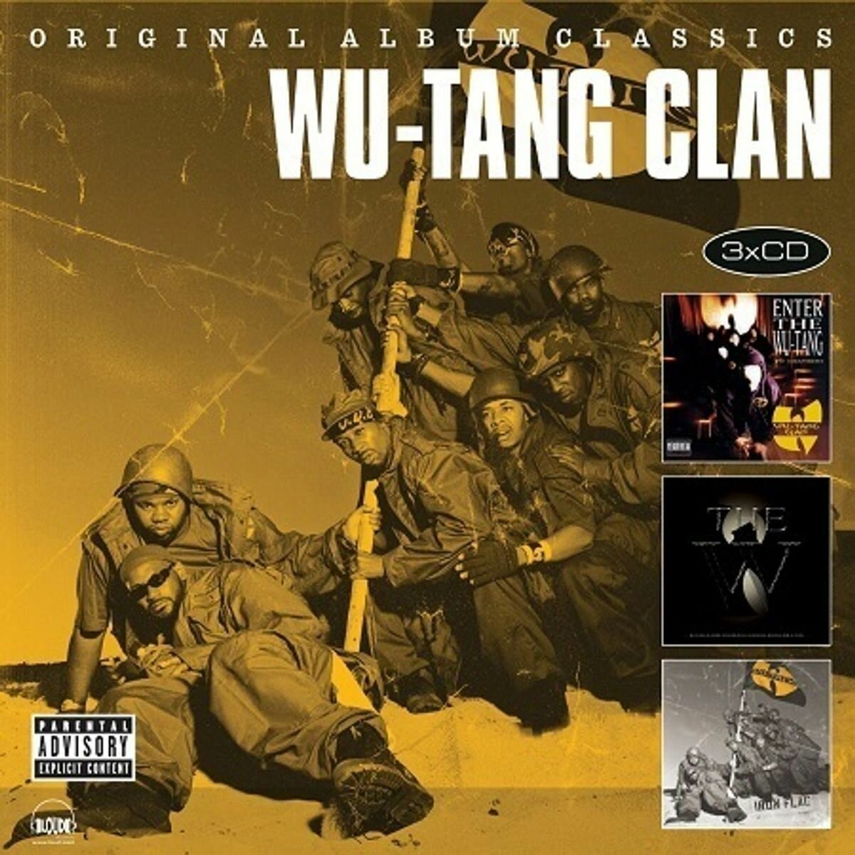 Wu-Tang Clan - Original Album Classics (3CD) 2014 Sony, Papersleeves In Case Фирменный аудио диск