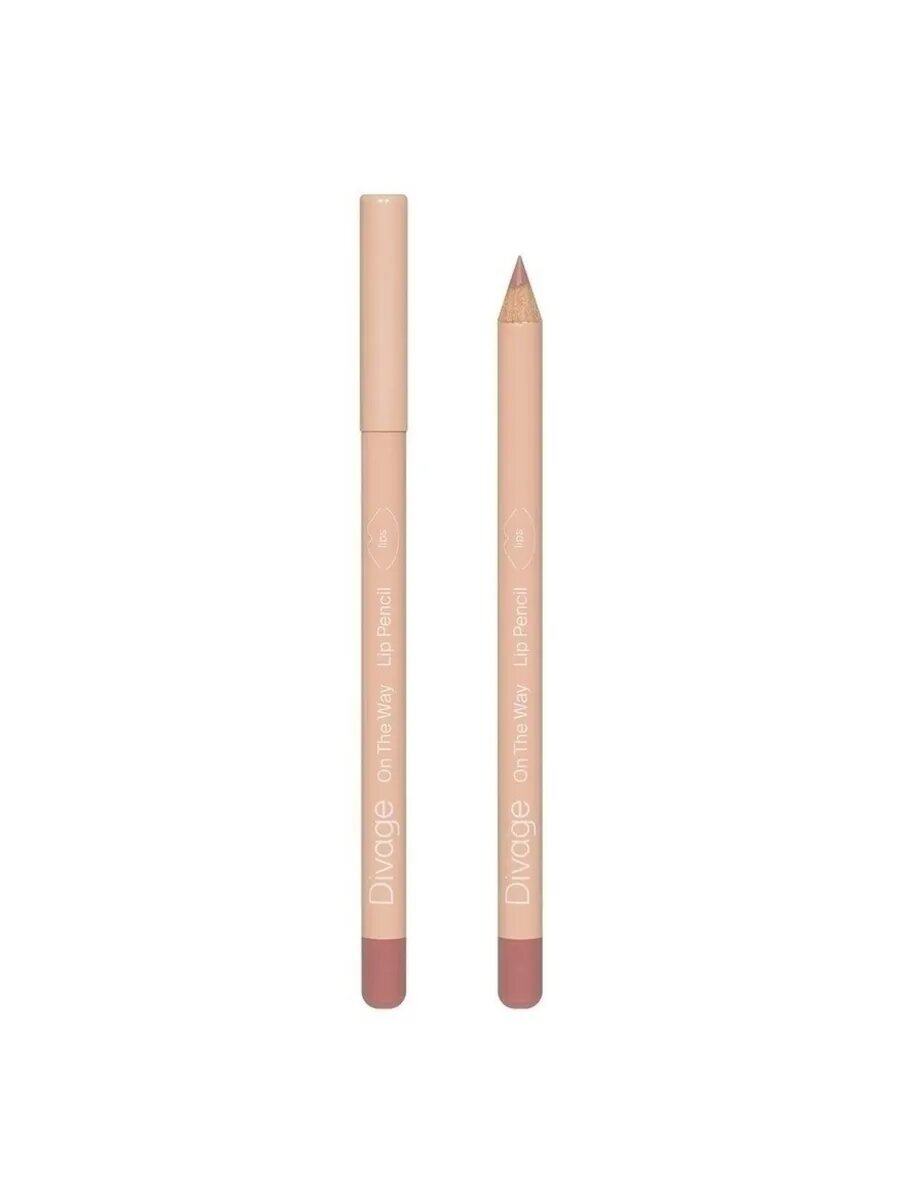 Карандаш для губ Divage On The Way Lip Pencil тон 03 rose ta