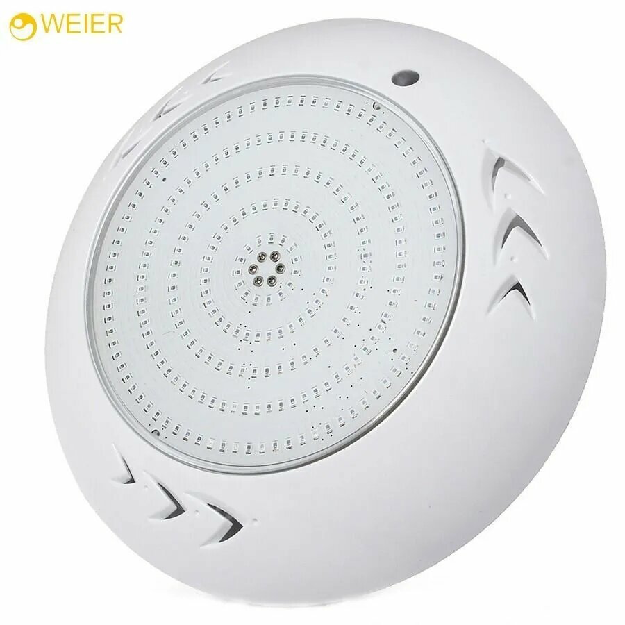 Подводный светодиодный LED RGB светильник прожектор Huaxia 260 RGB с пультом ДУ, 18 Вт, 12 В, 1620 Лм, оправа ABS-пластик освещение для подсветки бассейна