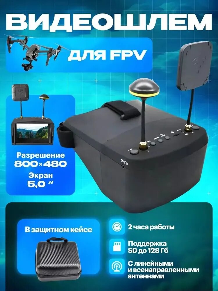Видеодисплей для крепления на голову, аксессуары, запасные части