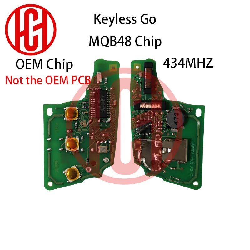 MQB48 Keyless Go PCB 434MHz, Only PCB