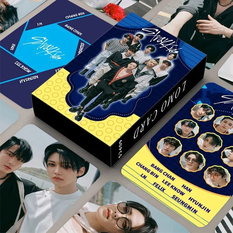 60 открыток из коллекции звезд Straykids