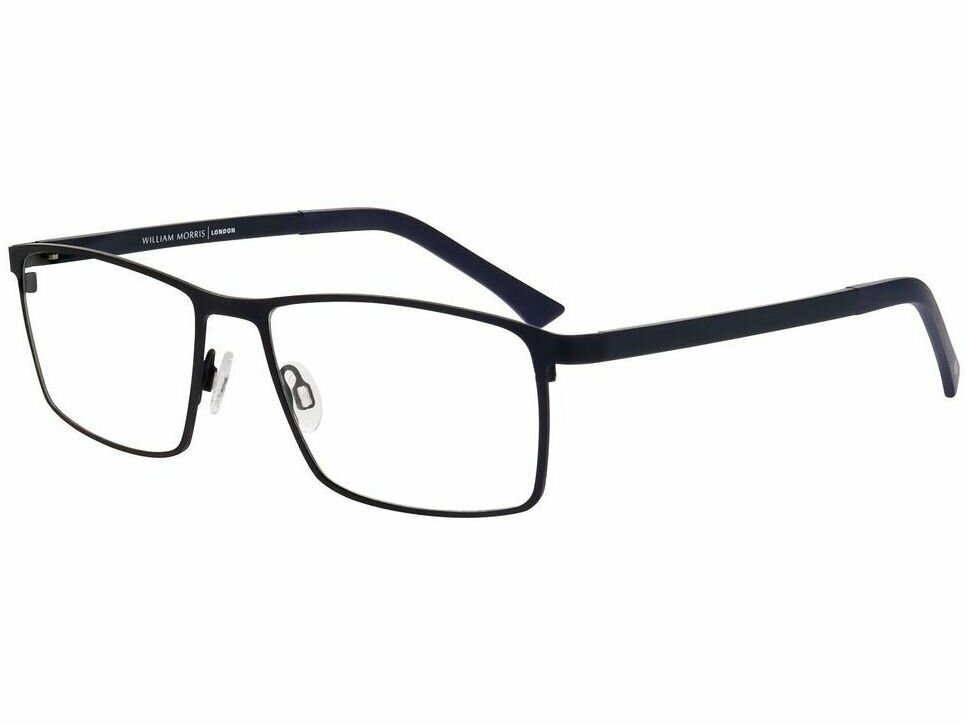 Оправа William Morris 50294 C2, тип оправы ободковая, материал оправы металл, пол мужские, форма оправы прямоугольная