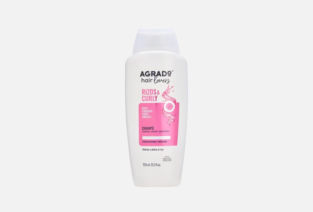AGRADO Curls&Curly Шампунь для волос 750 мл