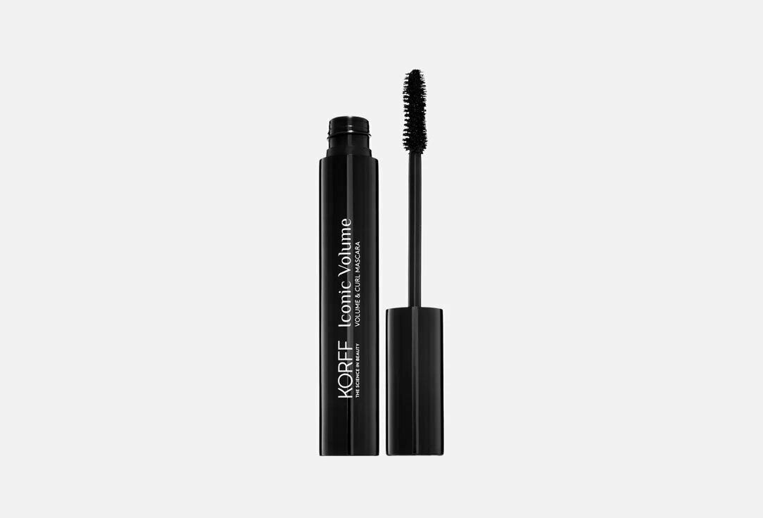 KORFF Cure Make Up ICONIC VOLUME Подкручивающая тушь для объема ресниц 9.1 мл Extra black