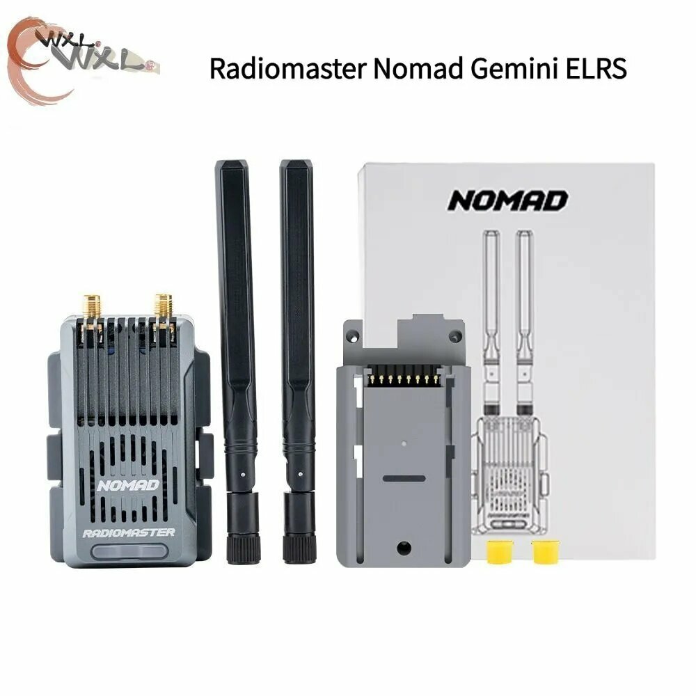 Двойные высокочастотные капсулы Radiomaster Nomad Gemini ELRS доступны с интерфейсами MICRO и NANO
