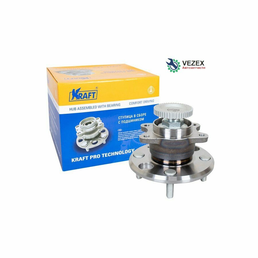 KRAFT KT100622 Ступица в сборе задняя Hyundai Sonata (EF) Tagaz / Kia Magentis (01-)